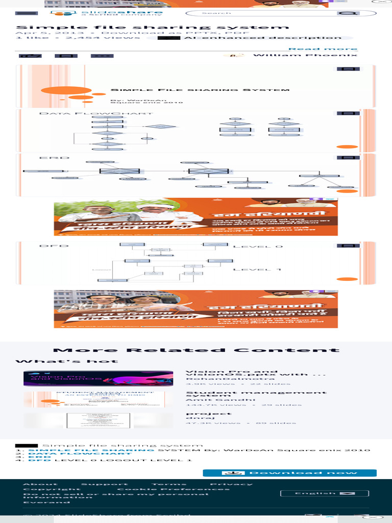 Simple File Sharing System | PDF | Digital Technology | Software
