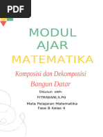 Modul Ajar Matematika - Komposisi Dan Dekomposisi Pada Bangun Datar - Fase B-1 | PDF | Karier ...