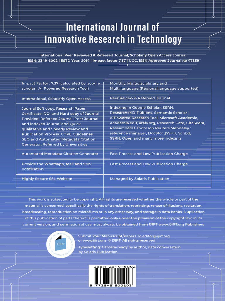 Journal Back Page | PDF