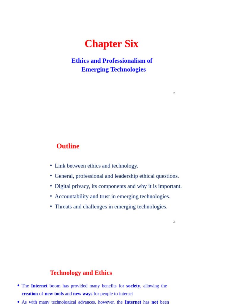 Chapter 6 Ethics and Professionalism | PDF | Artificial Intelligence | Intelligence (AI) & Semantics