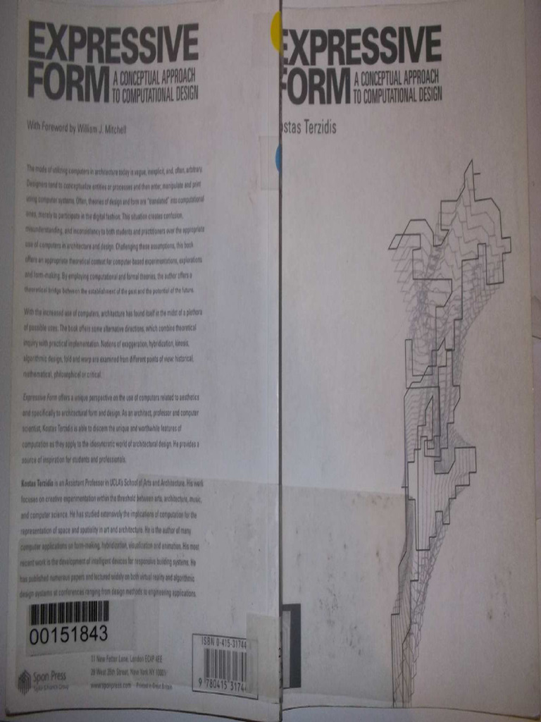 Expressive Form A Conceptual Approach To Computational Design (Kostas ...