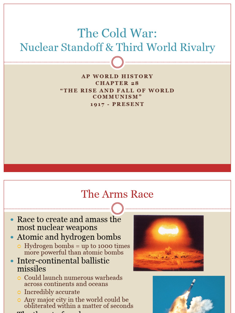 65the Cold War Continued | PDF | Cold War | Communism