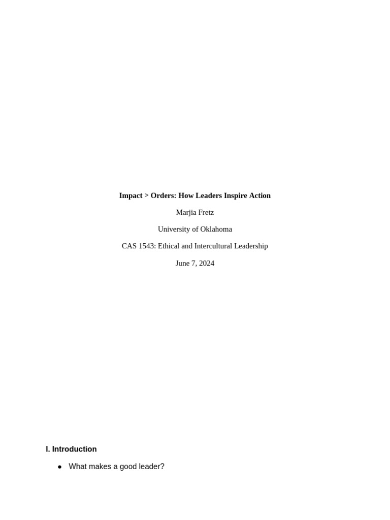 Leadership Philosophy and Impact | PDF | Leadership | Empowerment