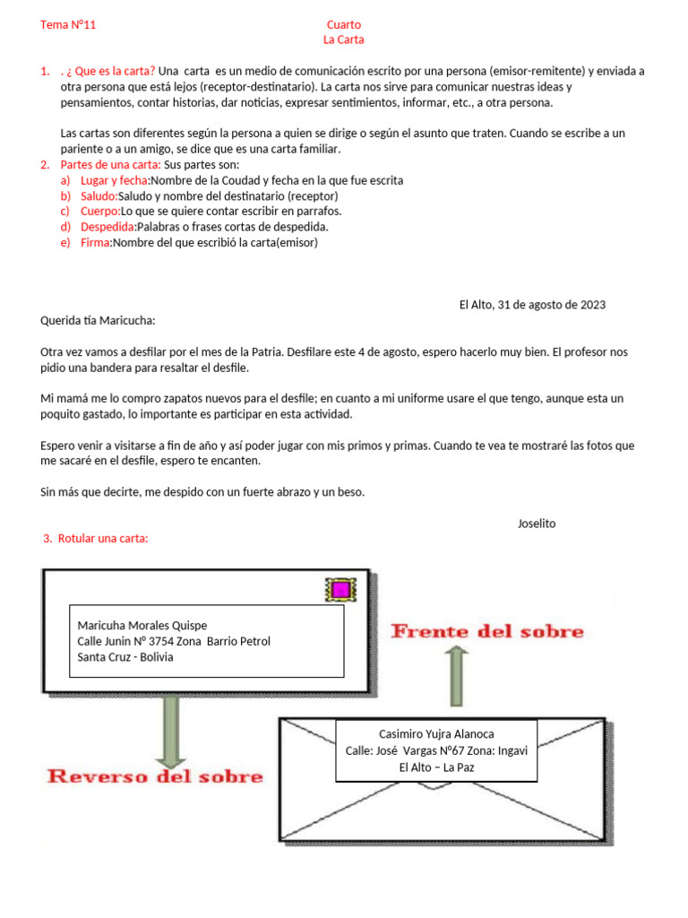 La Carta | PDF