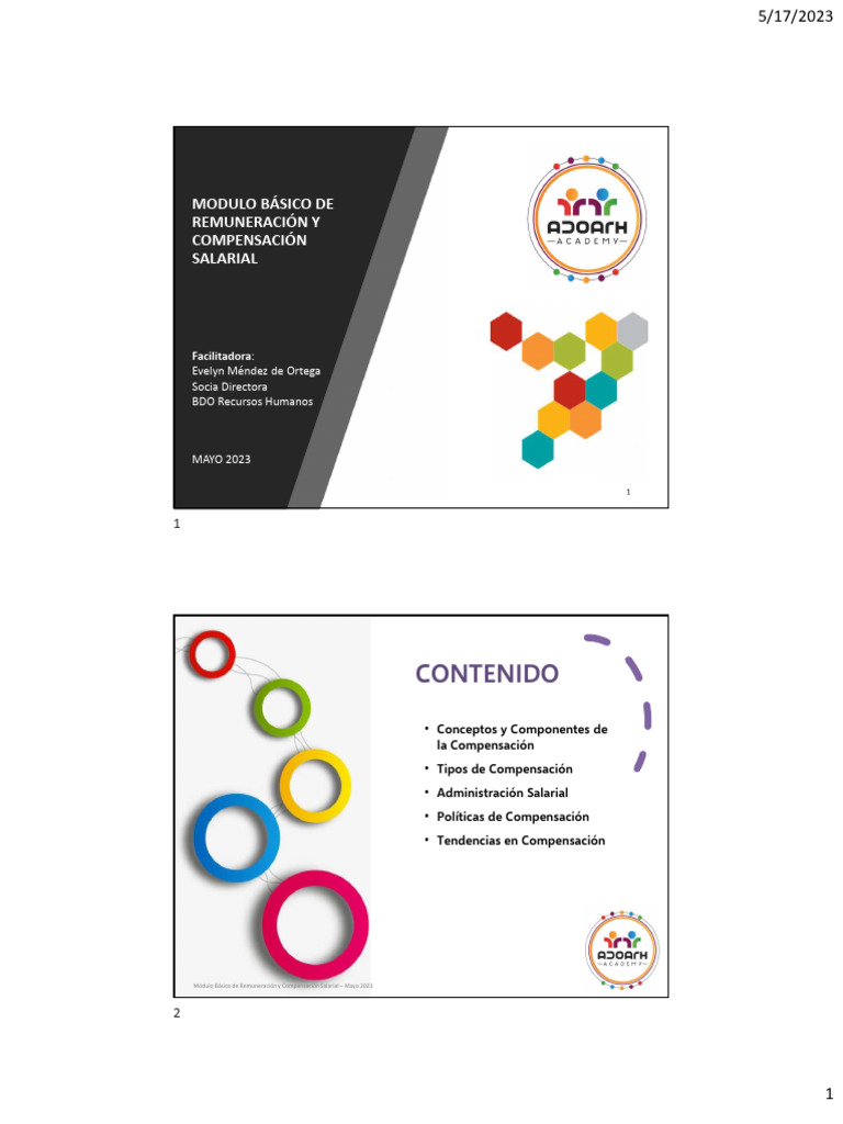 Guía Básica de Compensación Salarial | PDF | Salario | Gestión de ...