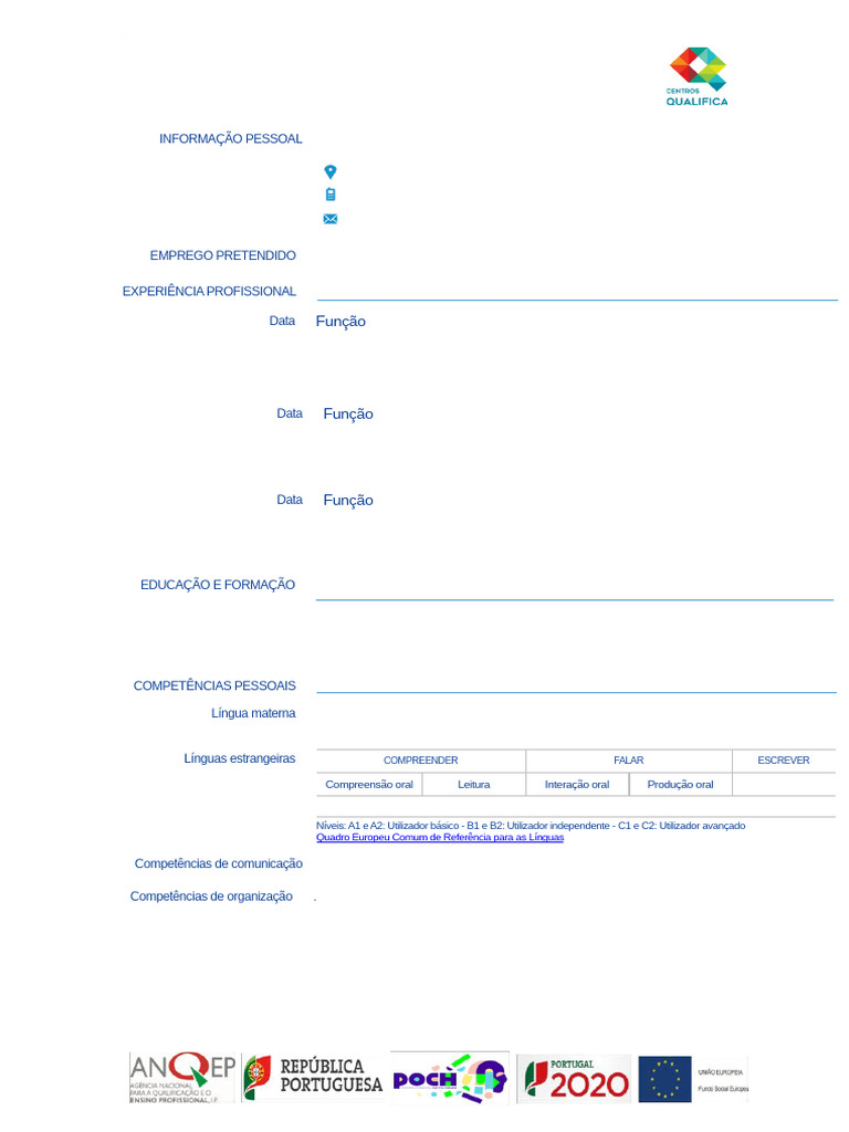 Ficha CE - 3C - Currículo | PDF