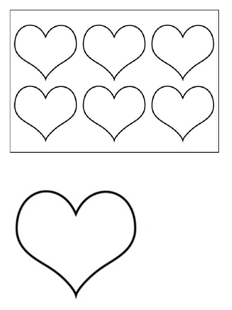Heart template | PDF