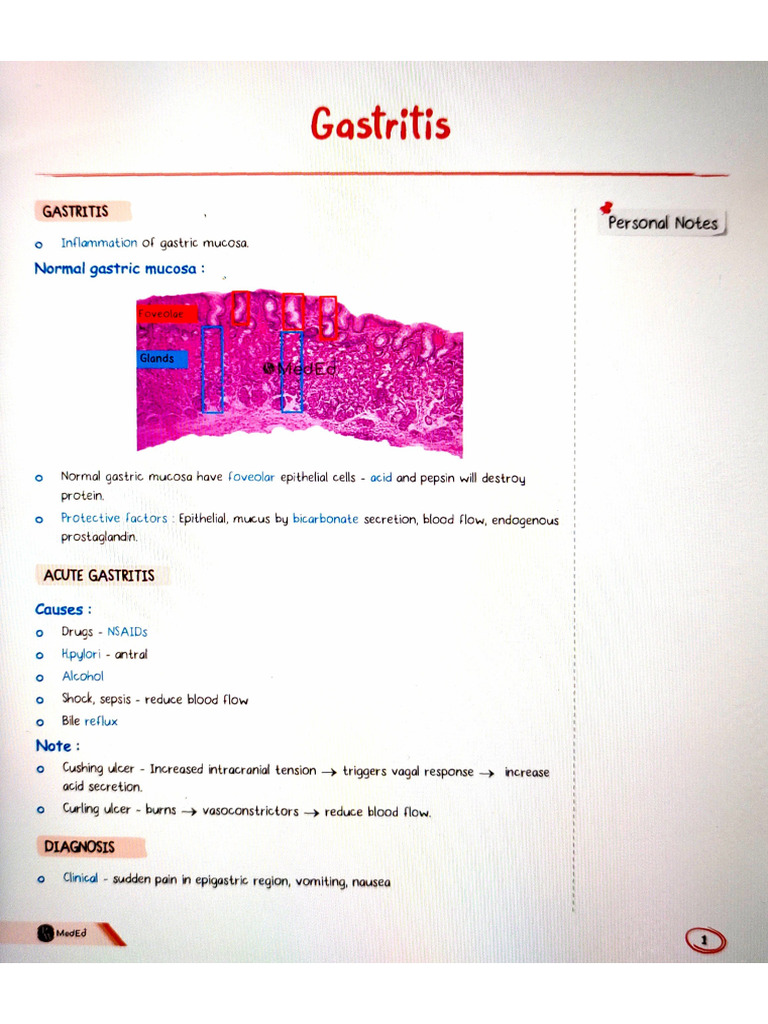 Gastritis | PDF