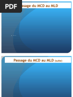 Passage MCD à MLD Simplifié | PDF | Base de données relationnelle | Données