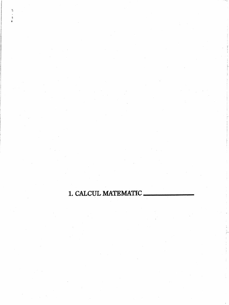 BTPAC - Calcul si Rationament Matematic | PDF