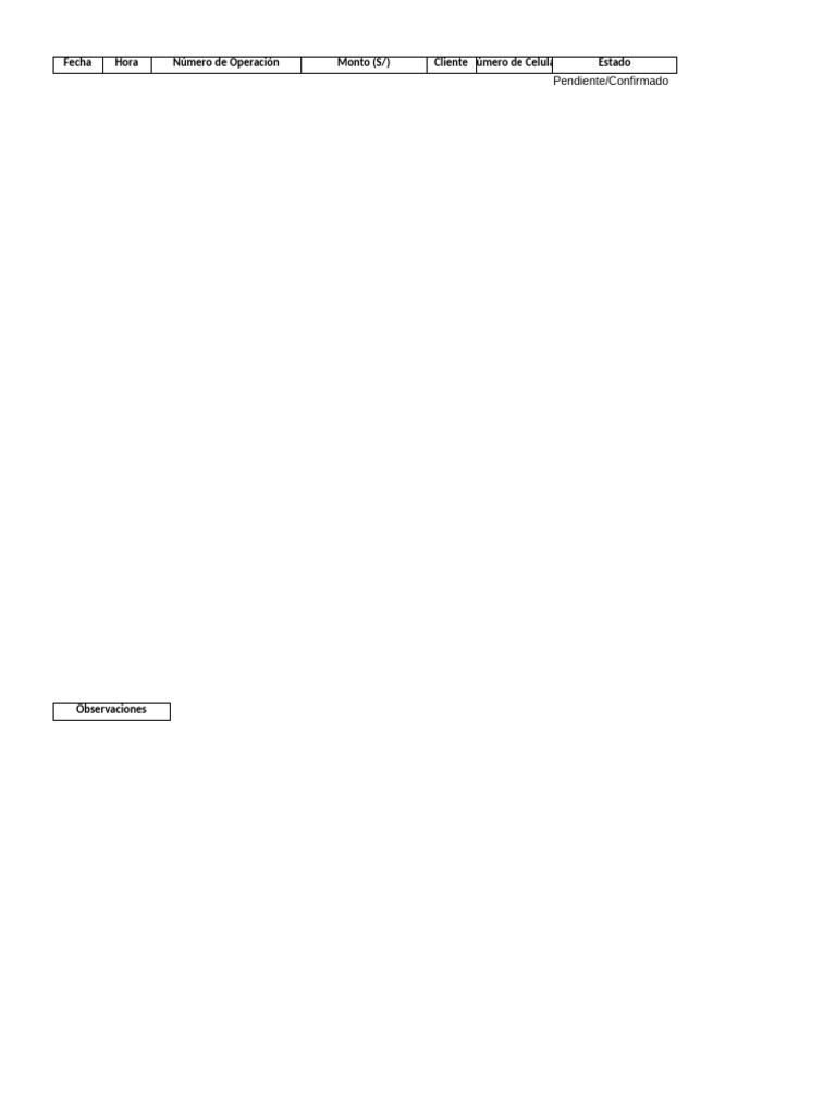 Registro_Yapes | PDF