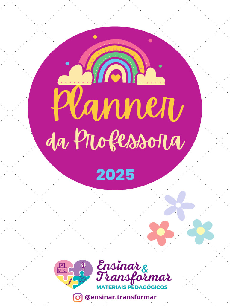 Planner 2025 Ensinar e Transformar | PDF