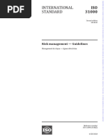 Iso 31000 2018 en Risk Management Guidelines | PDF | Risk ...