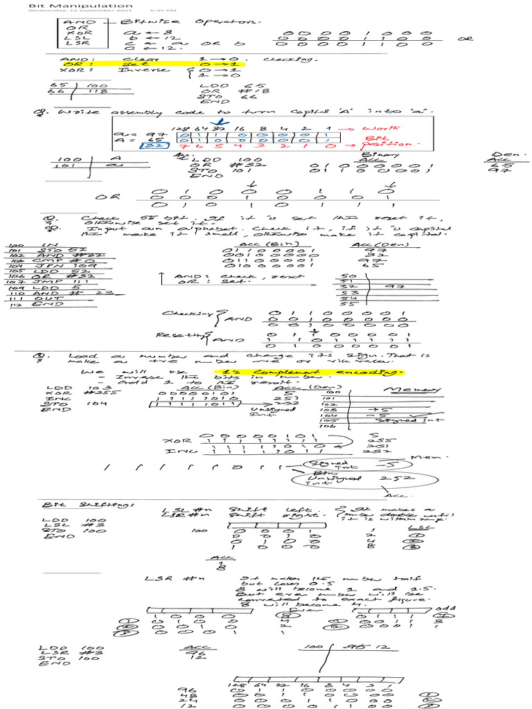 Bit Manipulation | PDF
