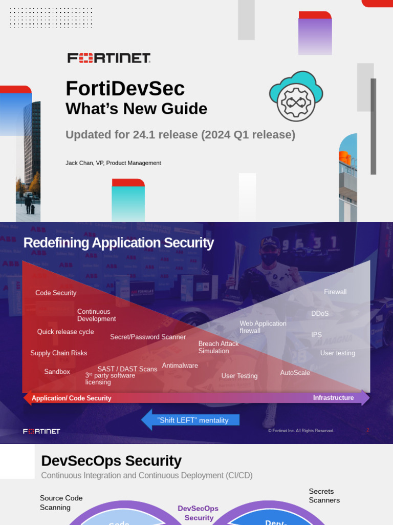 FortiDevSec WhatsNew | PDF | Image Scanner | Software