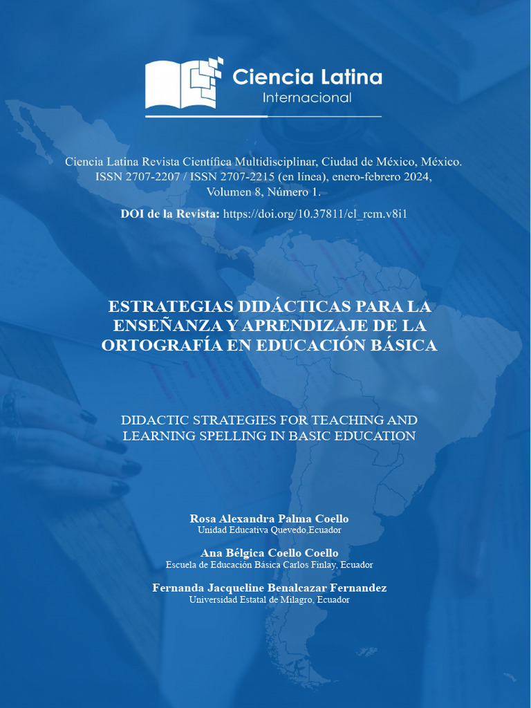 10339-Texto Del Artículo-52886-1-10-20240408 | PDF | Enseñando | Aprendizaje