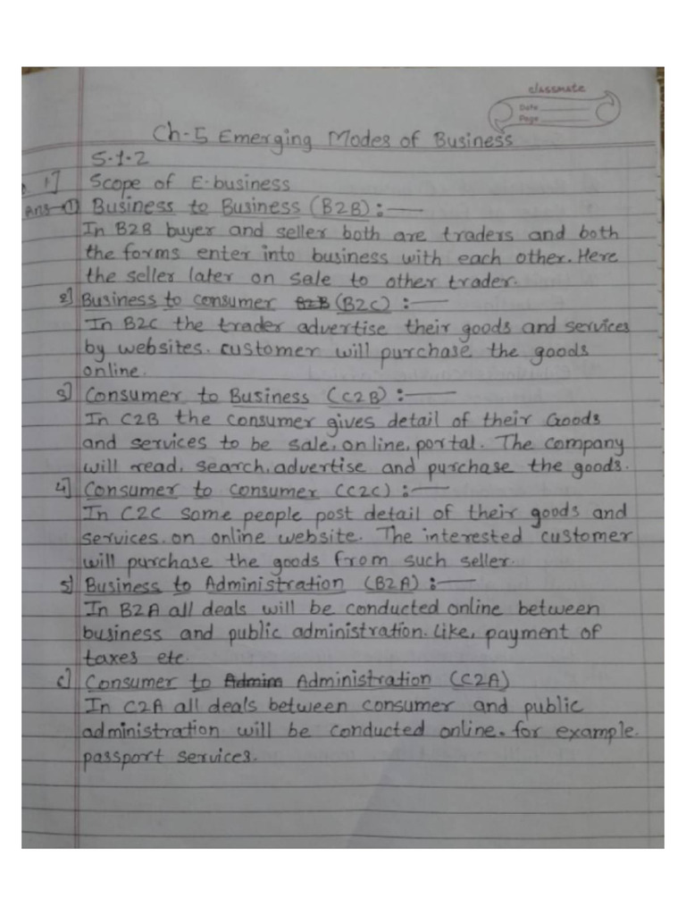 Ocm Chapter 5 Notes | PDF