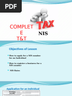 NIS 184 Employer Contribution Form | PDF