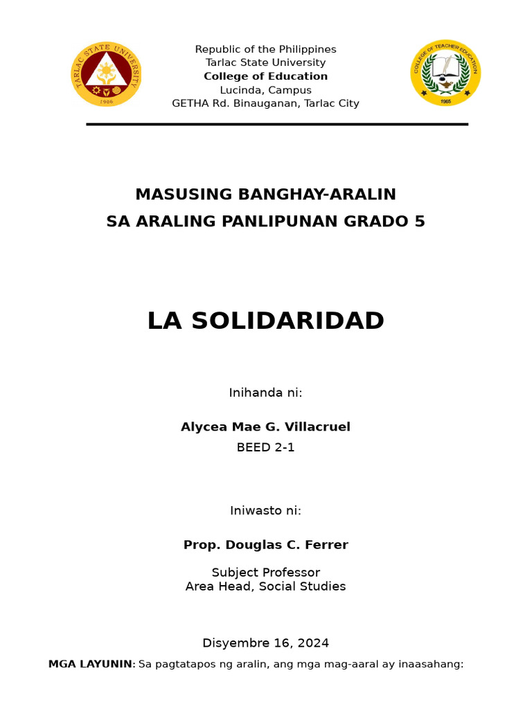 Aly-Villacruel-Lesson-plan-socstud | PDF