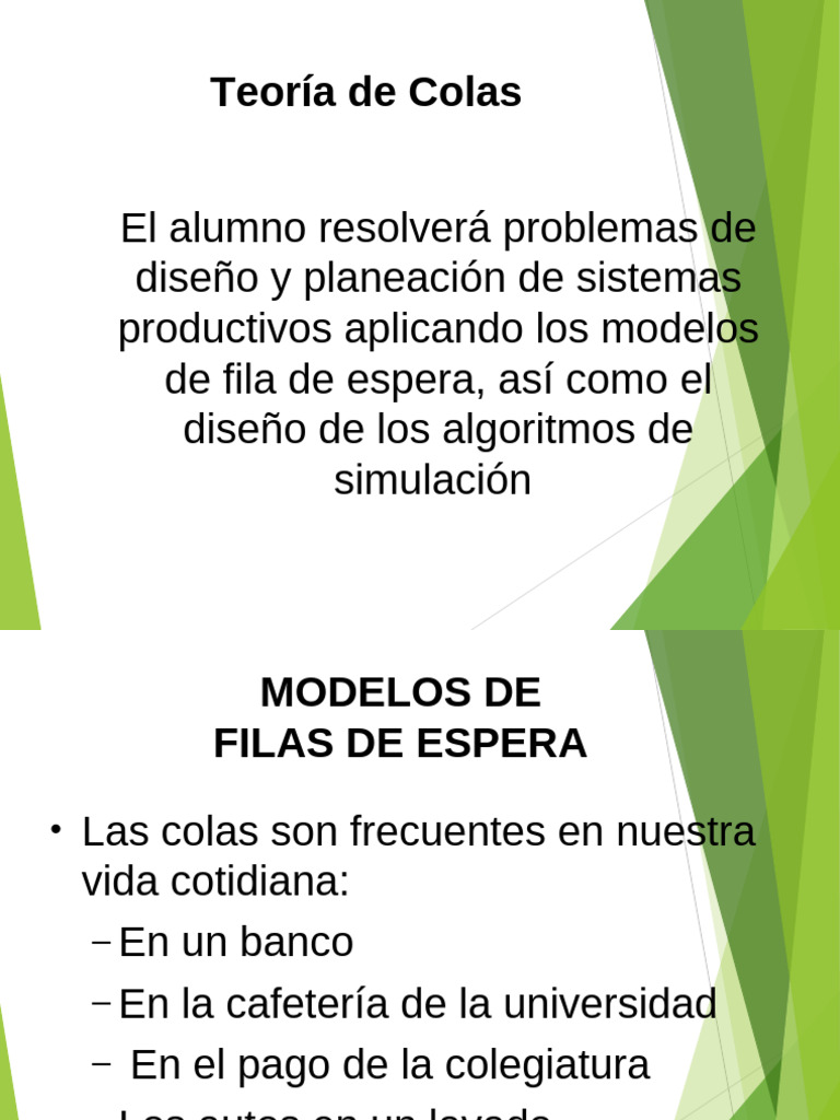 Teoria de Filas de Espera | PDF | Servidor (Computación) | Matemáticas Aplicadas