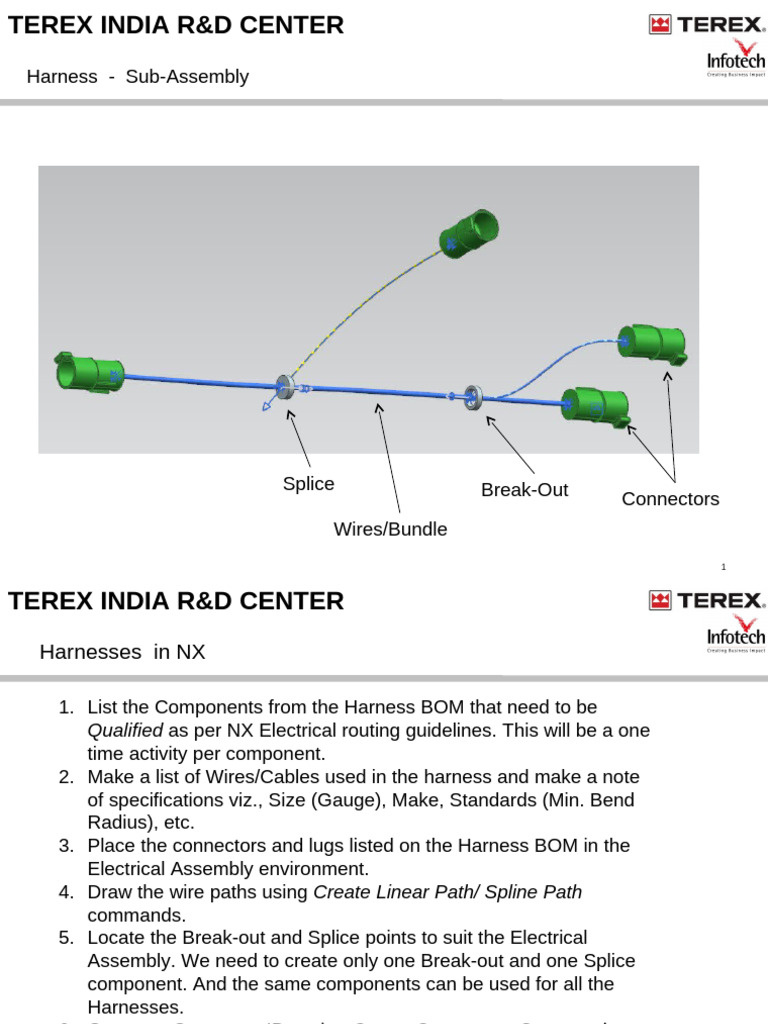 NX Elec Routing | PDF | Wire | Electrical Connector