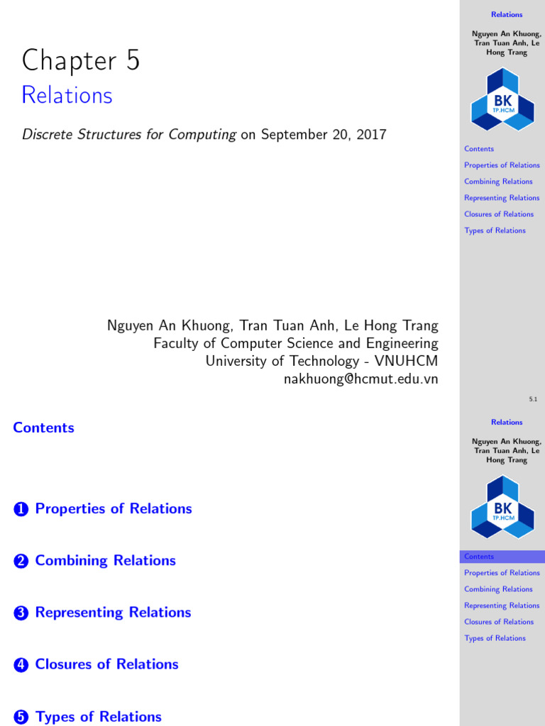 Understanding Relations in Discrete Structures | PDF | Logic ...