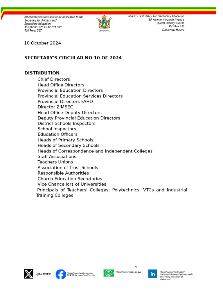 3 Replacement To Circular 4 of 2024 On Heritage Based Curriculum 2024 ...