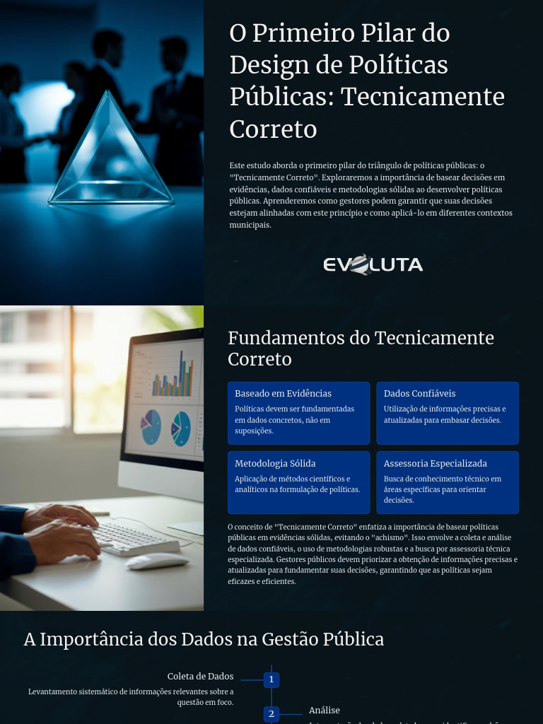 Pilar "Tecnicamente Correto" em Políticas Públicas | PDF | Dados | Inovação