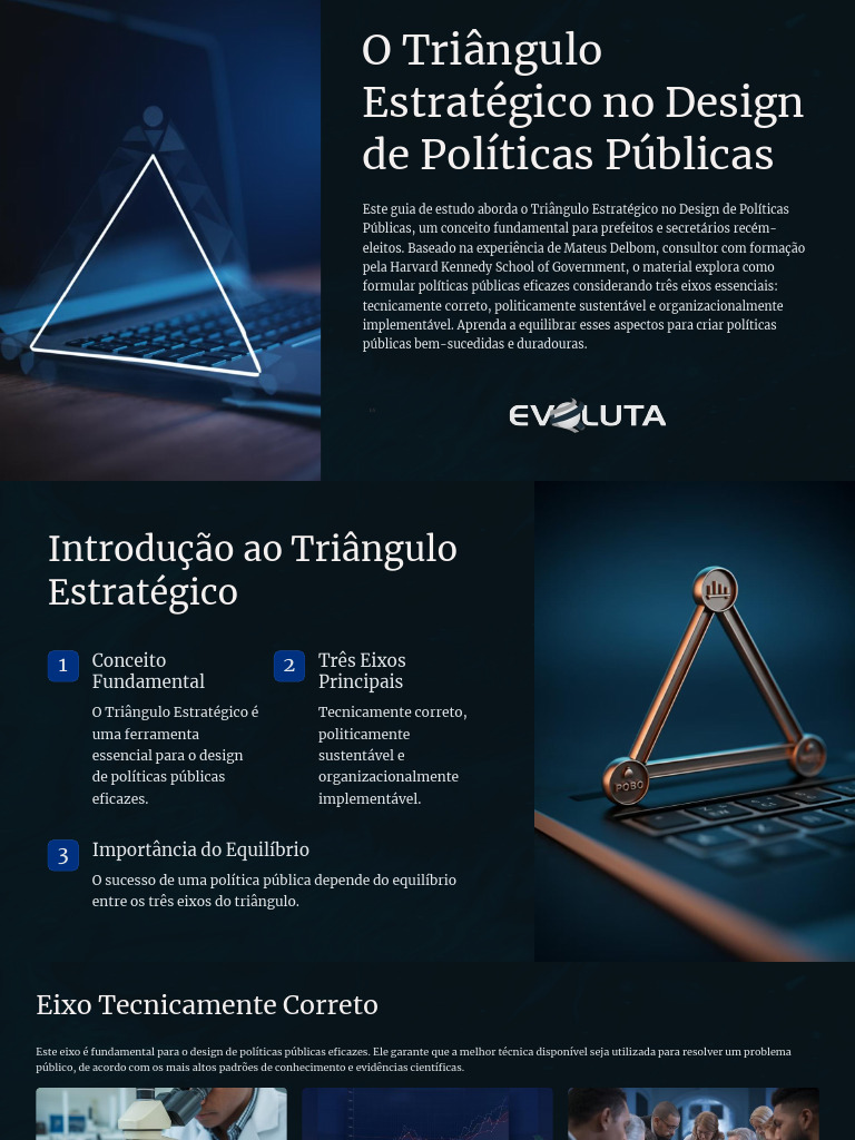 Triângulo Estratégico em Políticas Públicas | PDF | Aprendizado ...