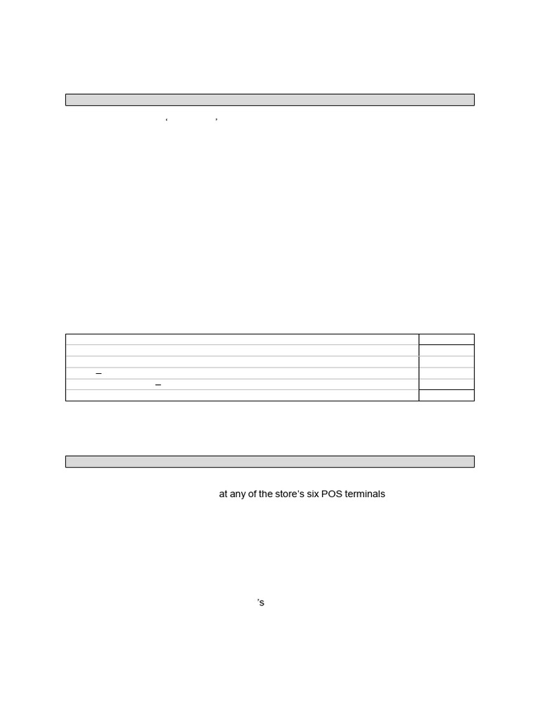 ITC September 2021 Paper 4 Question 2 GreatSave | PDF | Point Of Sale ...