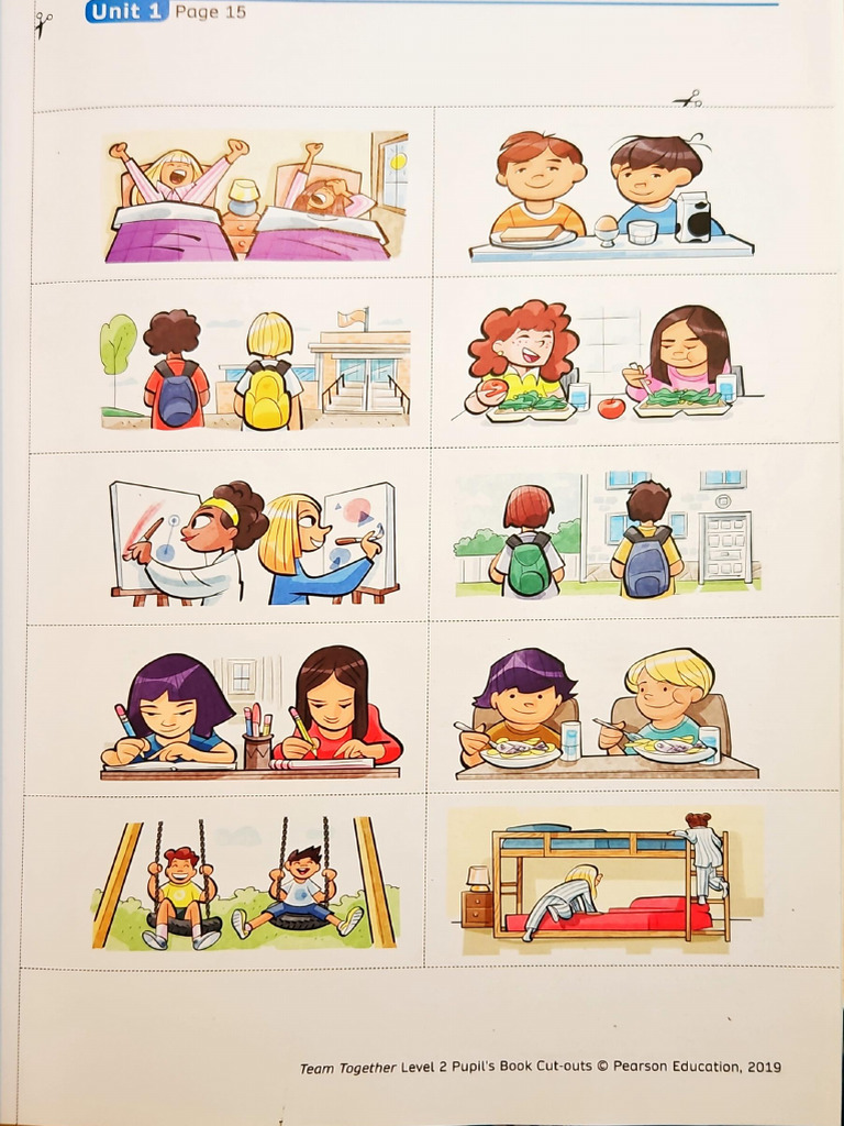 Cut-Outs Team Together 2 | PDF