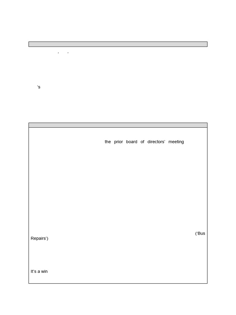 C2C Bus Company Financial Recovery Strategies | PDF | Valuation ...