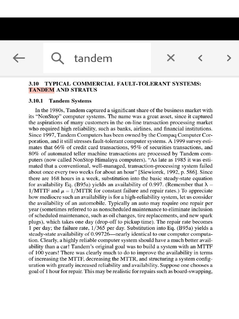 tandem system (1) | PDF