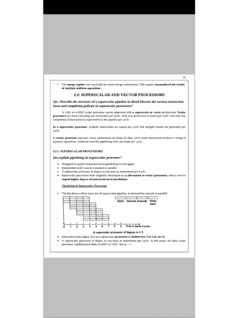 Super Scalar & VLIW | PDF