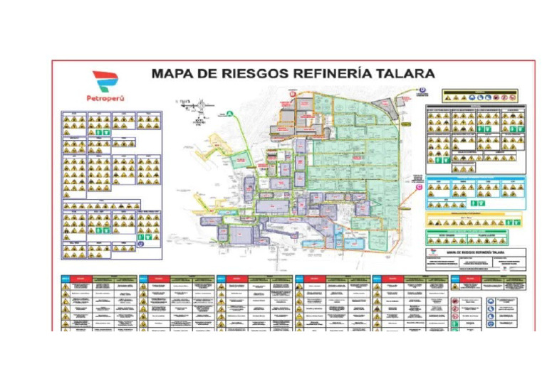 Mapa de Risesgo Refineria Talara | PDF