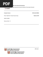 9709 A Level Maths Syllabus Update 2026 | PDF