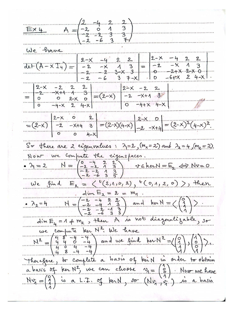 Exos Jordan Form | PDF