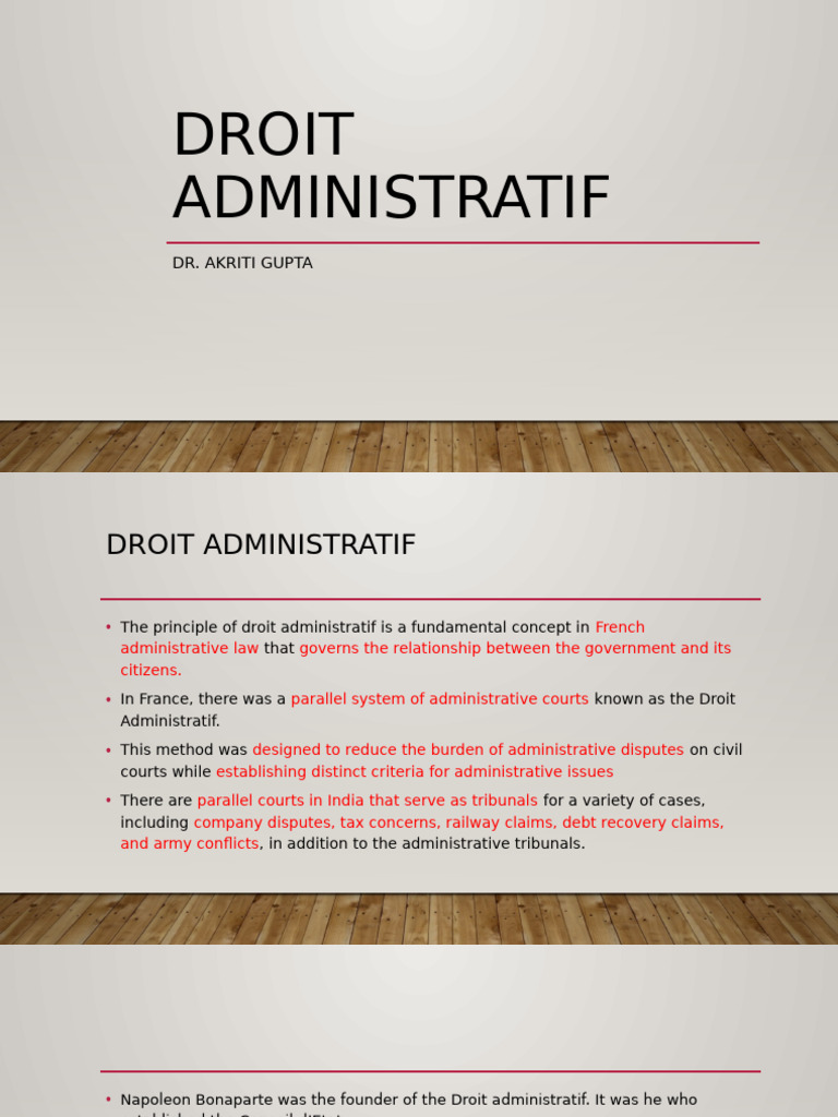 Droit Administratif | PDF | Administrative Law | Jurisdiction