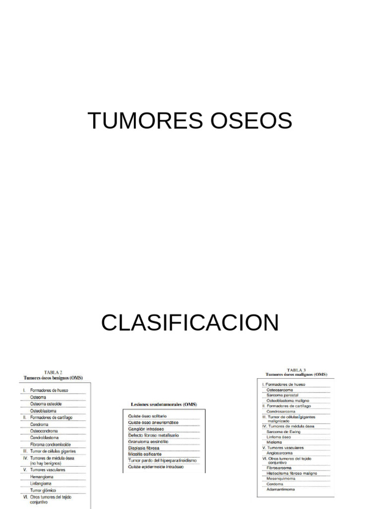 41 Tumores Óseos | PDF