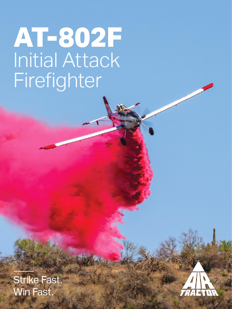 Air Tractor 802F Brochure 2022 | PDF | Wildfire | Fires