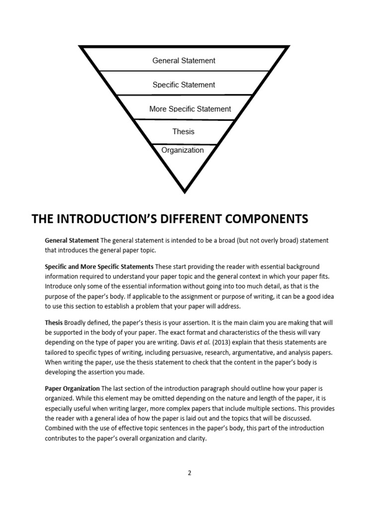 Introduction Format, Argumentative Essay | PDF | Thesis | Paragraph