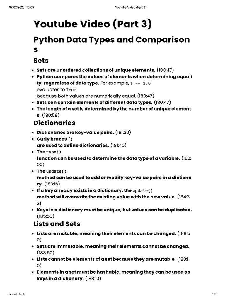 Ultimate Python Part 3 | PDF Ultimate Python Part 3 | PDF