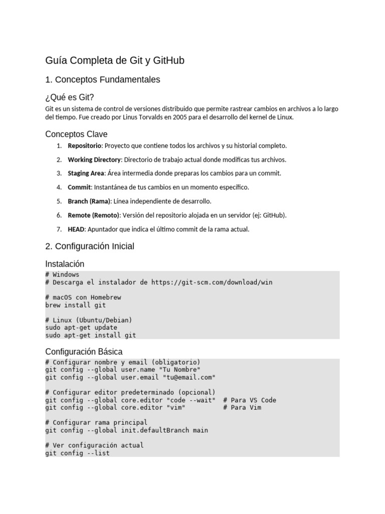 Manual GIT | PDF | Software utilitario | Software