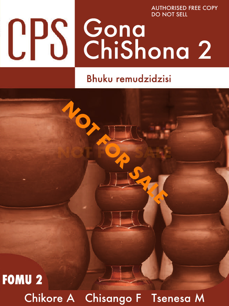 Cps Gona Chishona Form 2 Teachers Guide Ebook | PDF
