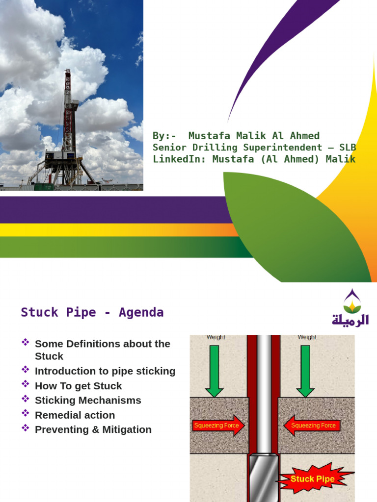 Stuck Pipe Updated | PDF | Force | Oil Well