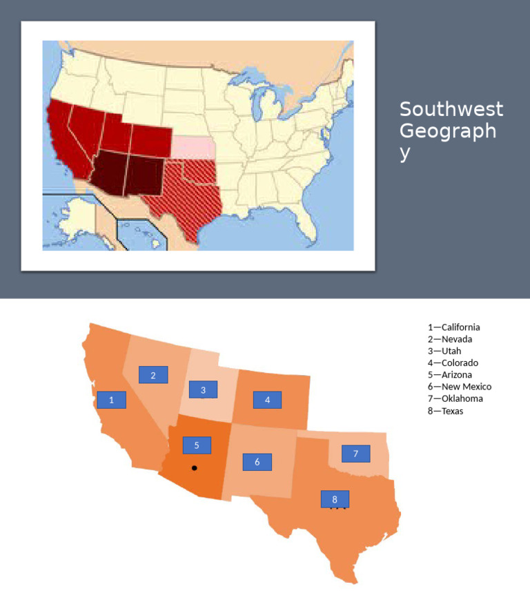 Southwest Geography | PDF
