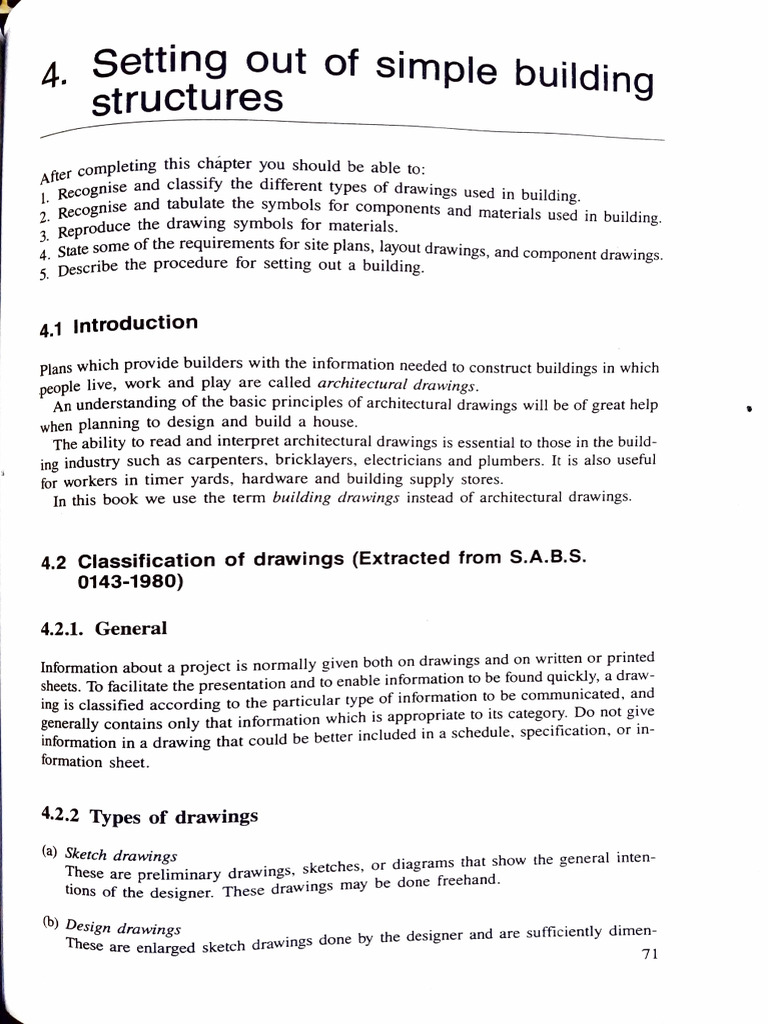Setting out Drawing | PDF | Drawing | Civil Engineering