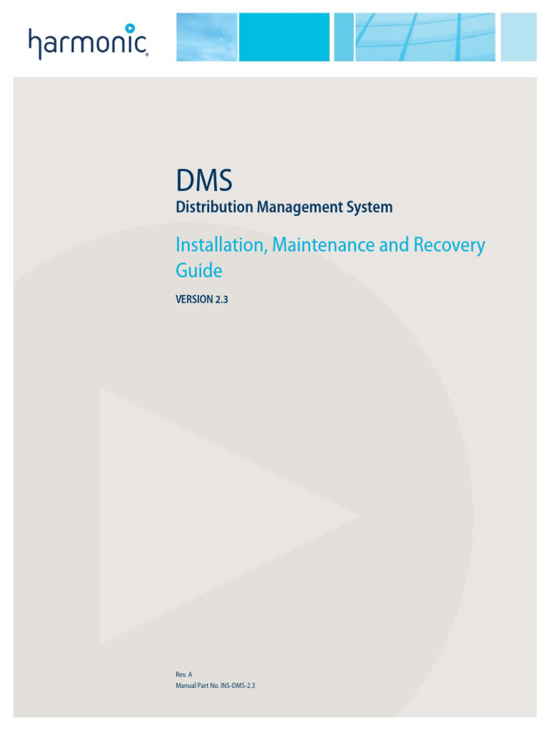 DMS_Install_Maintain_2_3 | PDF | Microsoft Sql Server | Databases