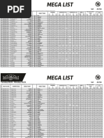Mega List | PDF | La Liga | Association Football