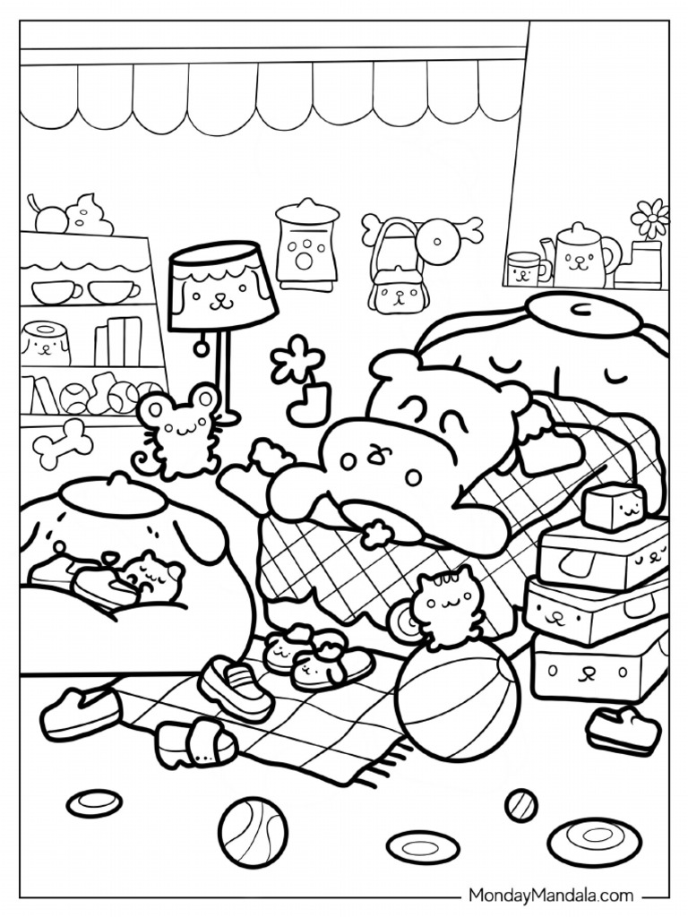 Sanrio Coloring Book | PDF